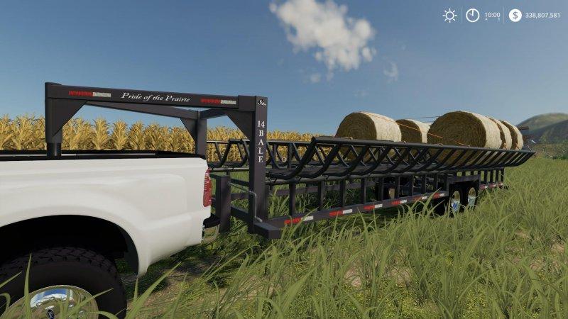 A old bale trailer mod for fs19 - retpreview