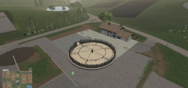 Placeable fire service with light and sound v1.0 Mod Mod Download