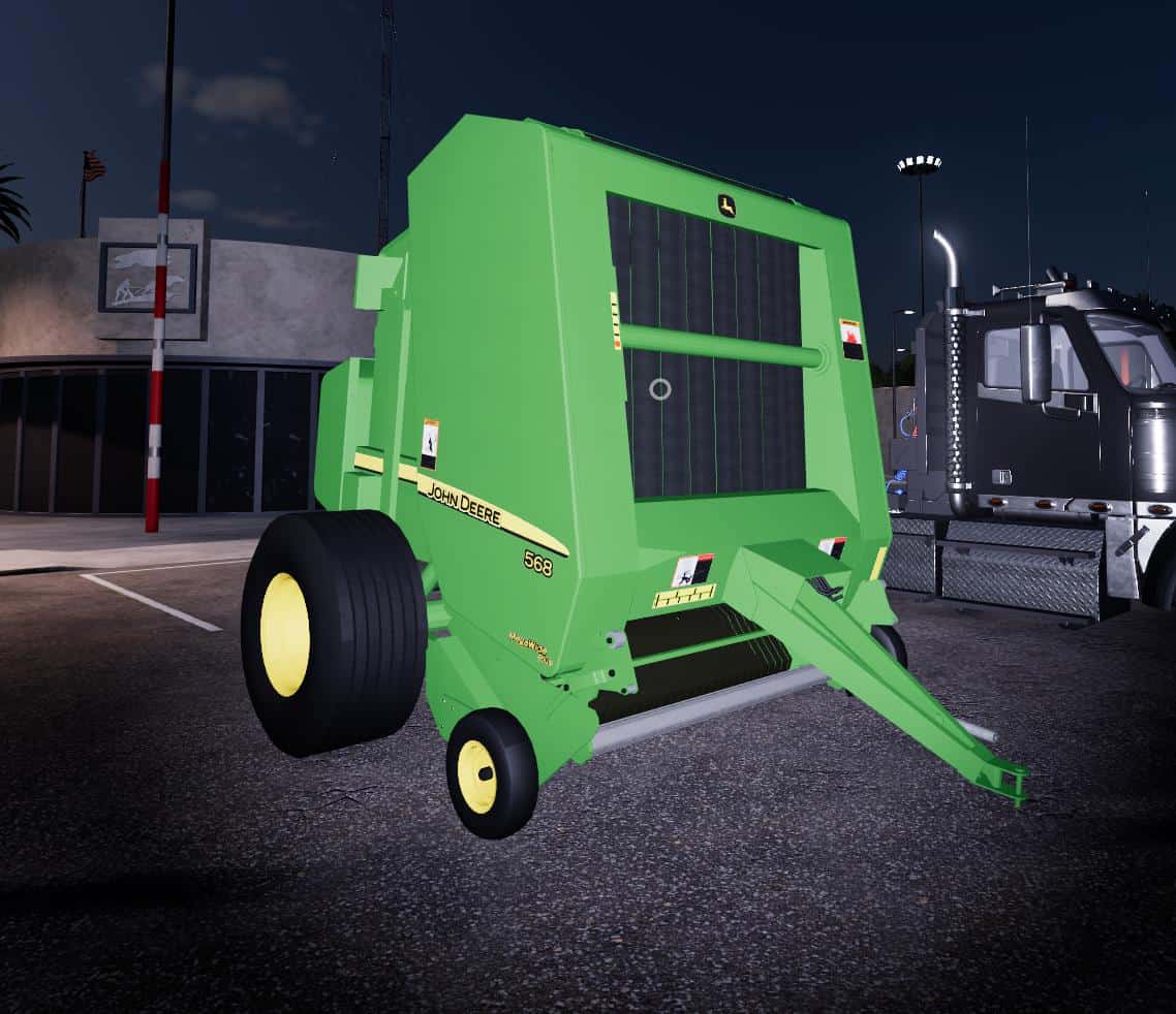 JOHN DEERE 568 BALER V1.2.0.0 Mod Mod Download