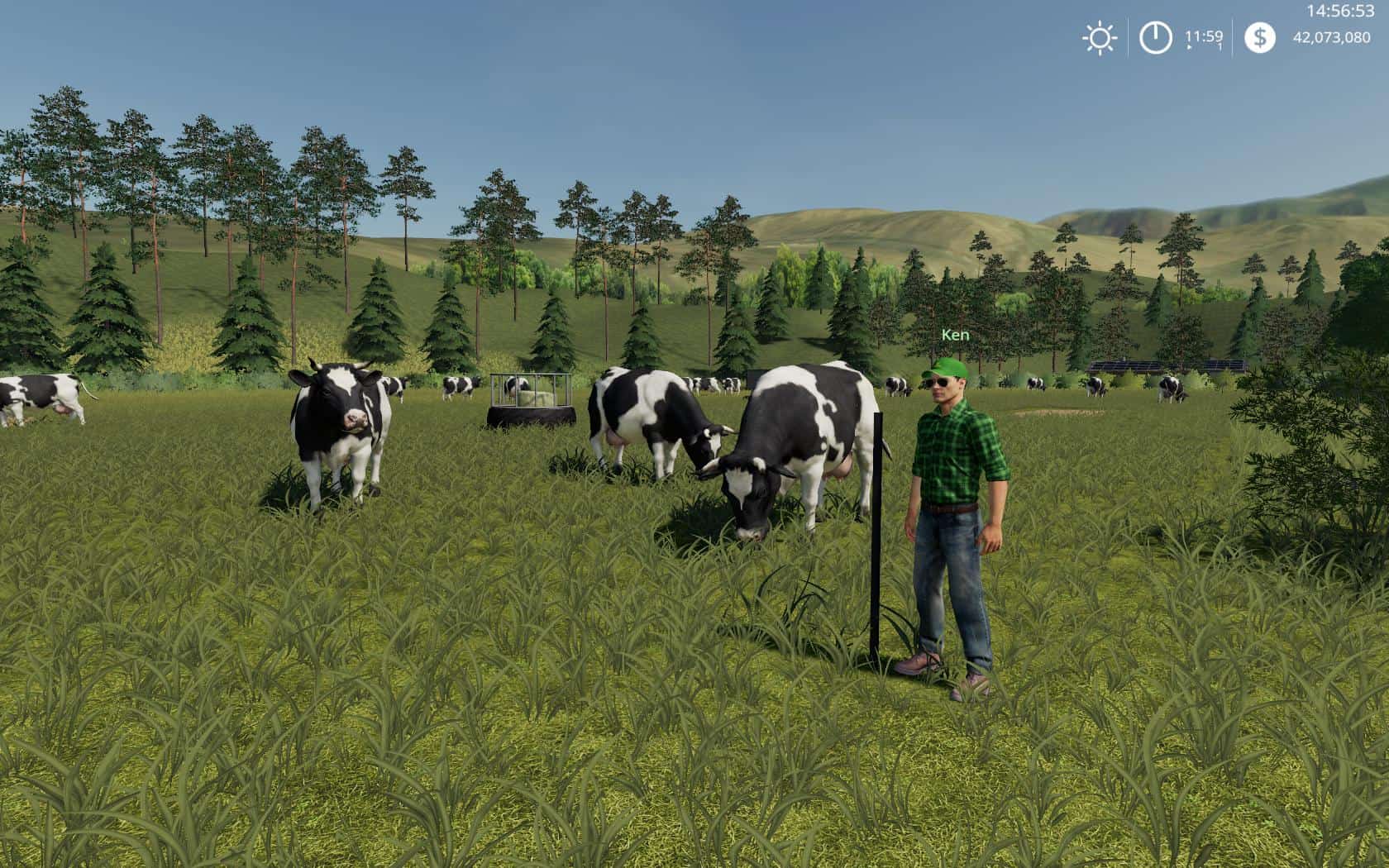 PLACEABLE OPEN RANGE COW PASTURE V1.0 Mod Mod Download