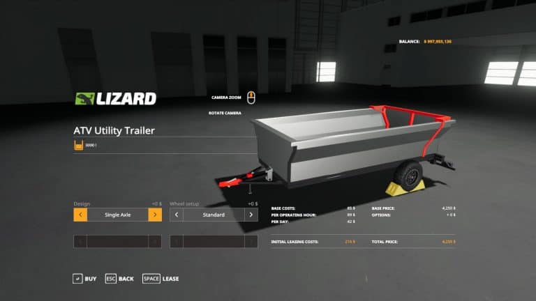 ATV Tipper Trailer v1.2 Mod Mod Download