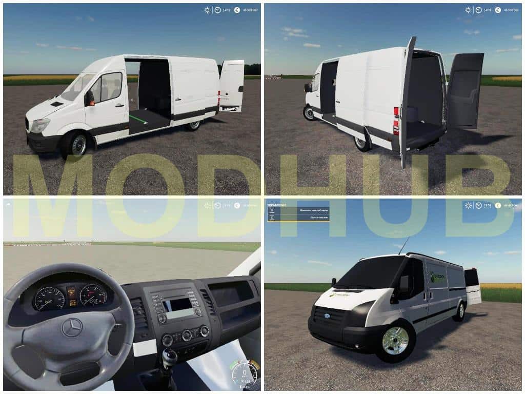 Minibus pack v1.0 Mod Mod Download