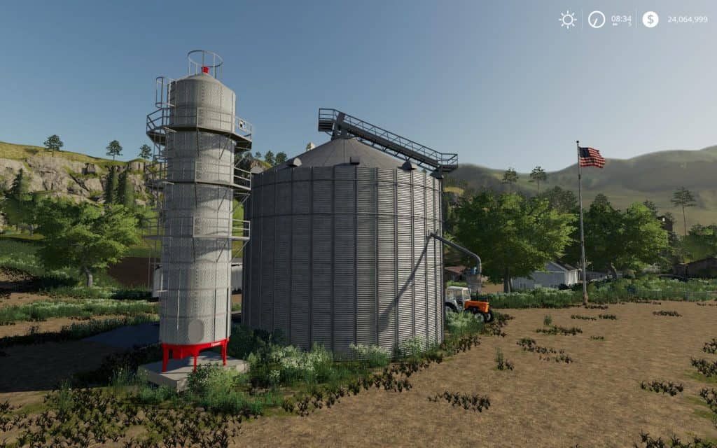 PLACEABLE GRAIN DRYER EXTENSION v1.1 Mod Mod Download