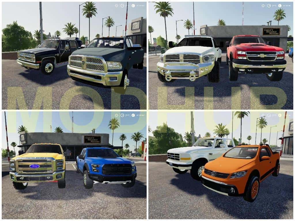 Pickups Pack v1.0 Mod Mod Download