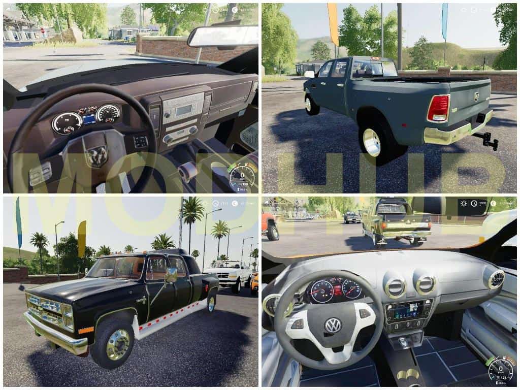 Pickups Pack v1.0 Mod Mod Download