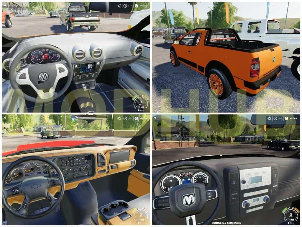 Pickups Pack v1.0 Mod Mod Download