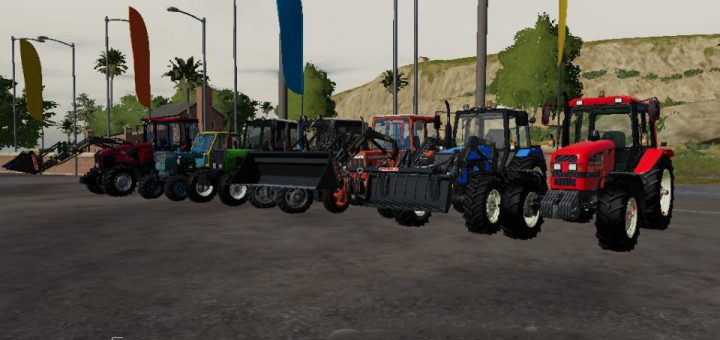 Tractors Pack FS19 Mod Download