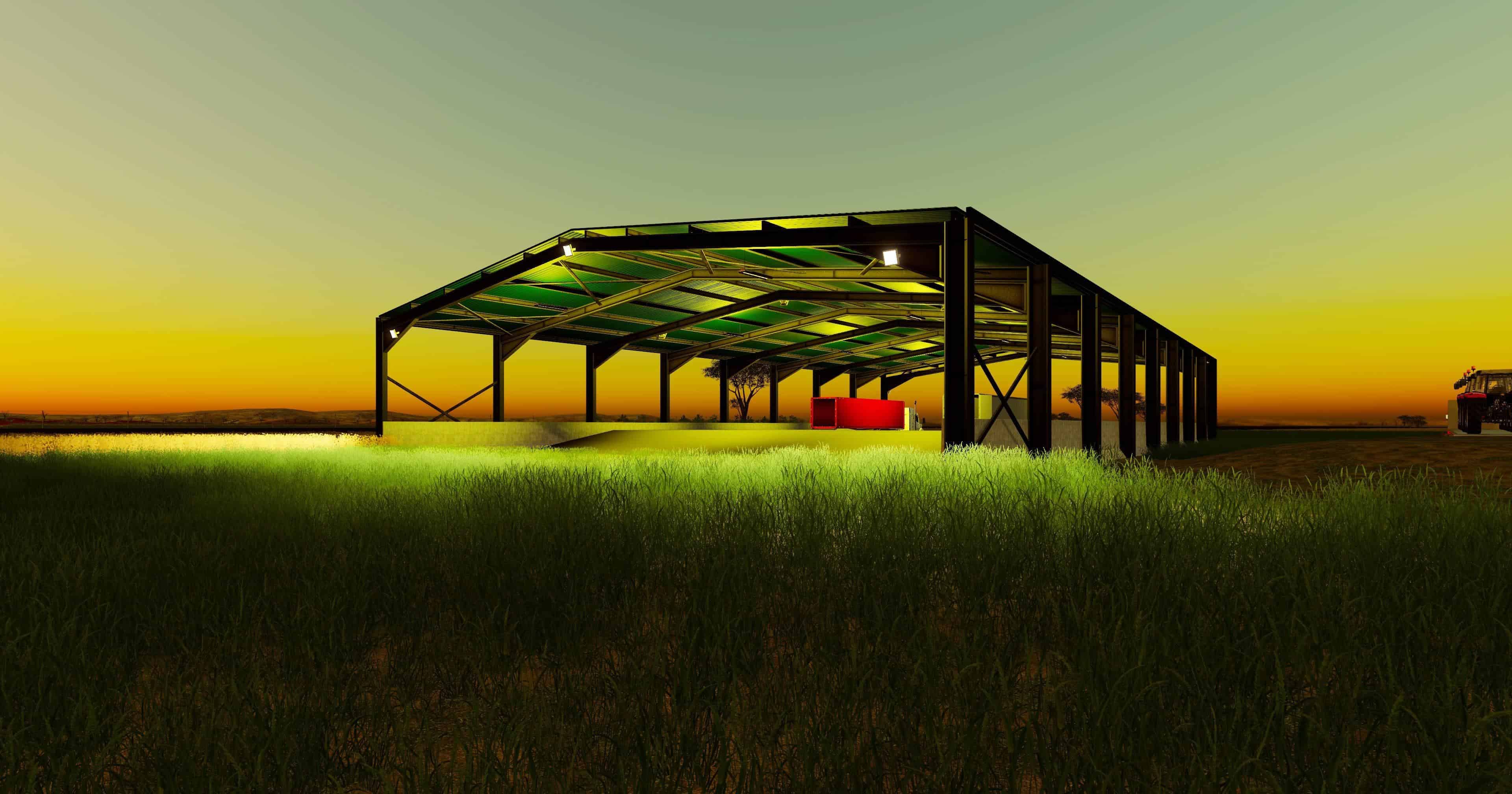 AC 2500S Placable Loading Dock Pack v1.1 Mod Mod Download