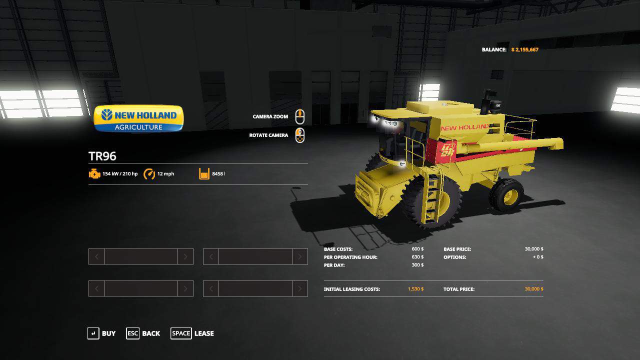 New Holland TR96 beta Mod Mod Download