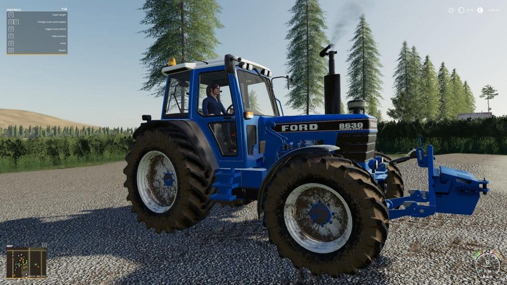 Ford 8630 v1.0 Tractor Mod Download