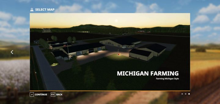 FS19 Michigan Map Mod | Farming Simulator 19 Michigan Map Download