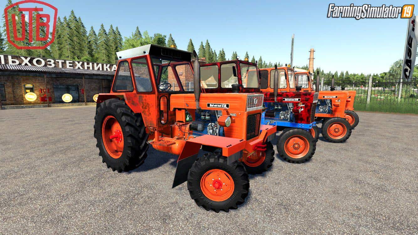 Universal UTB Old Romanian Pack Tractors v1.0 Mod Mod Download