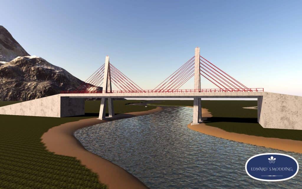 Placeable Prefab Bridge v1.0 Mod Mod Download