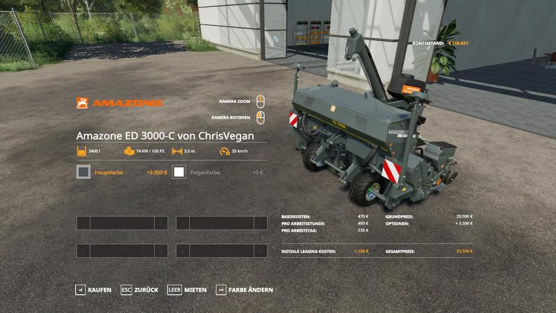 Amazone Mod Pack v1.0.0.0 FS19 Mod Download