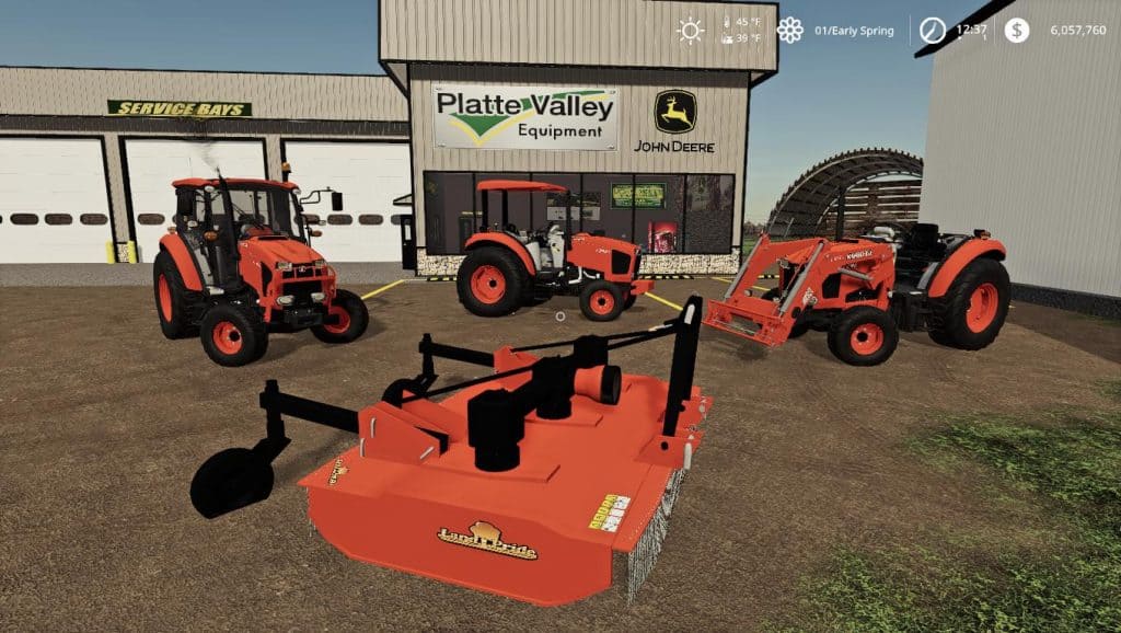 Kubota Compact Tractor Pack v1.0 Mod Mod Download