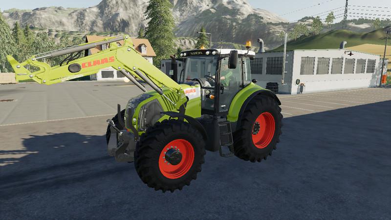 Claas front loader v2.5 Mod Mod Download