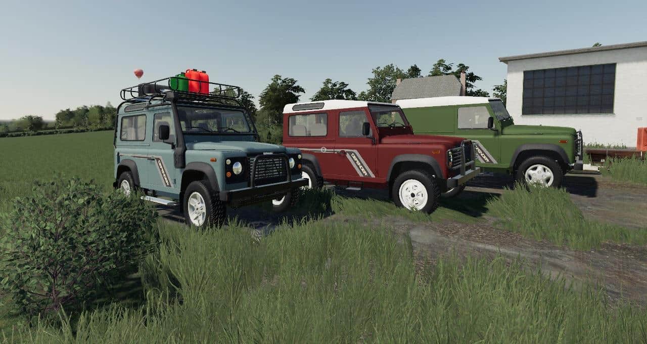 Land Rover Defender Pack v1.0 Mod Mod Download