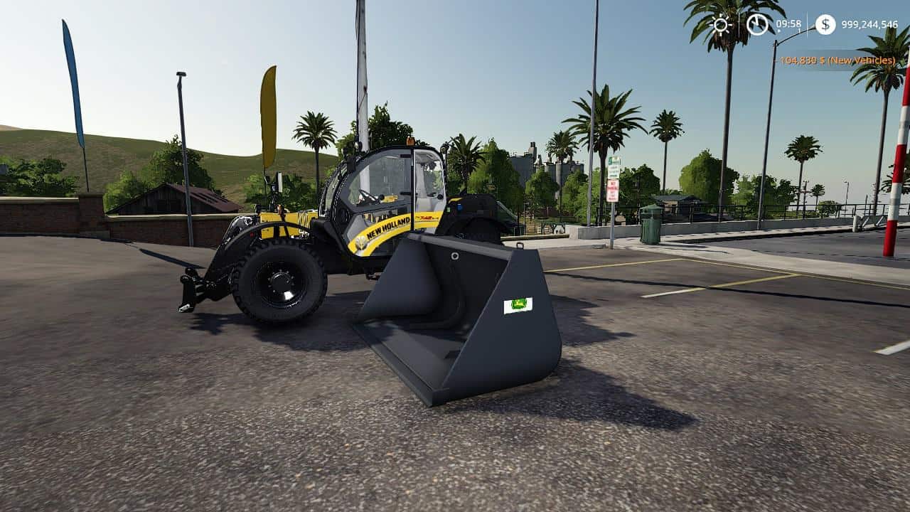 John Deere telehandler bucket v2.0 Mod Mod Download
