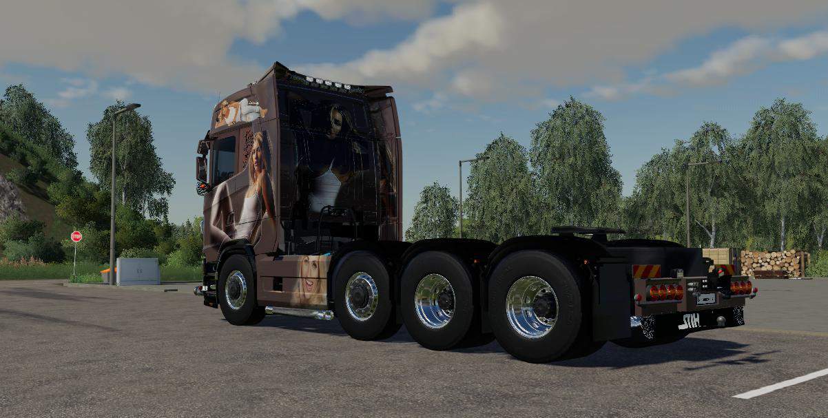 Scania. N drag pernilla v1.1 Mod Mod Download