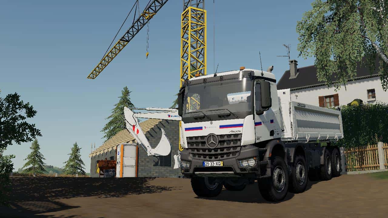 Mercedes Arocs v1.0.0.0 Mod Mod Download