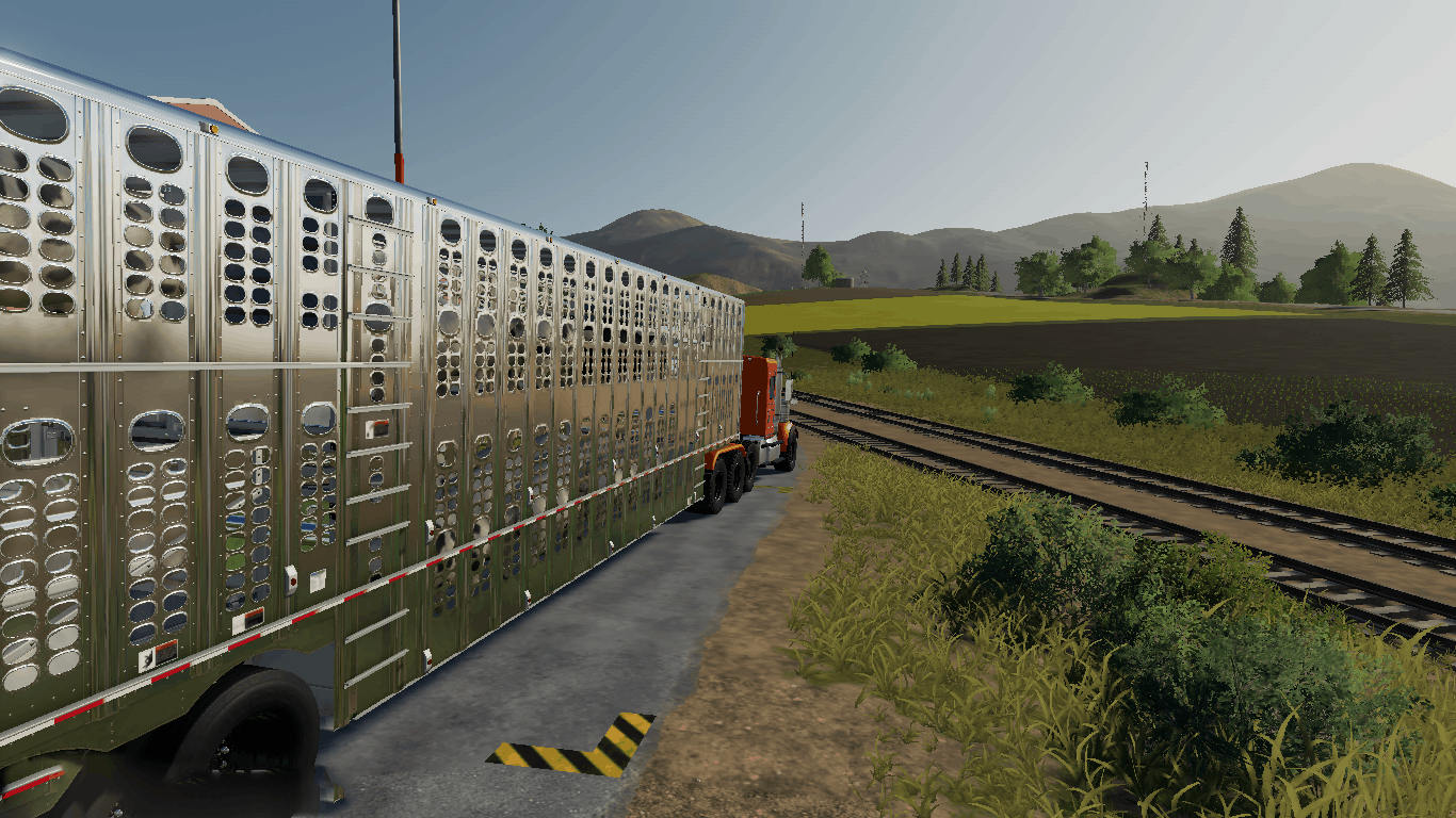 Crazy WILSON Silverstar +500 Animals Livestock Trailer Mod Mod Download