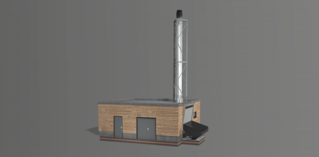 Addon Straw Harvest Bonus Pellet Heat Plant v1.0 Mod Mod Download