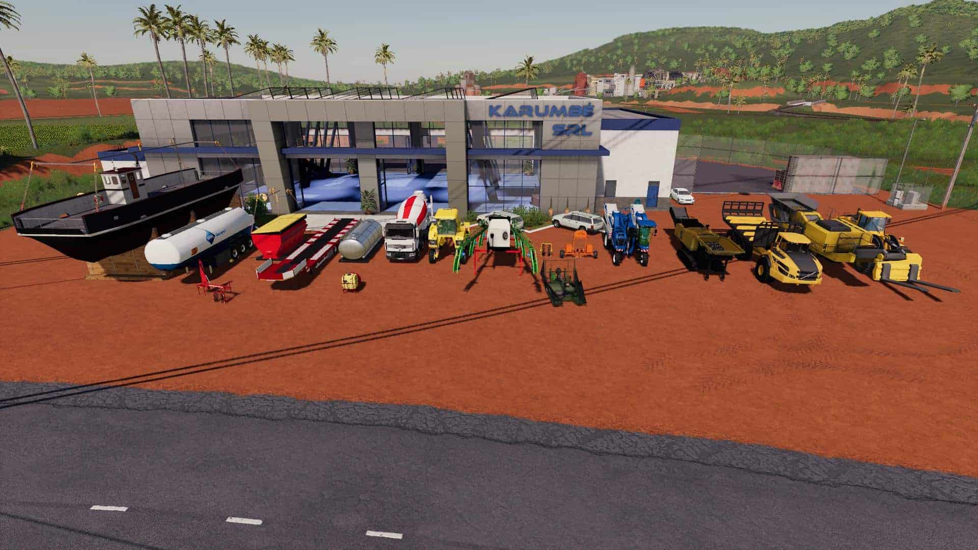 MCE MACHINERY PACK v0.7 Mod Mod Download