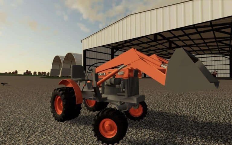 Kubota mini tractor v1.1 Mod Mod Download