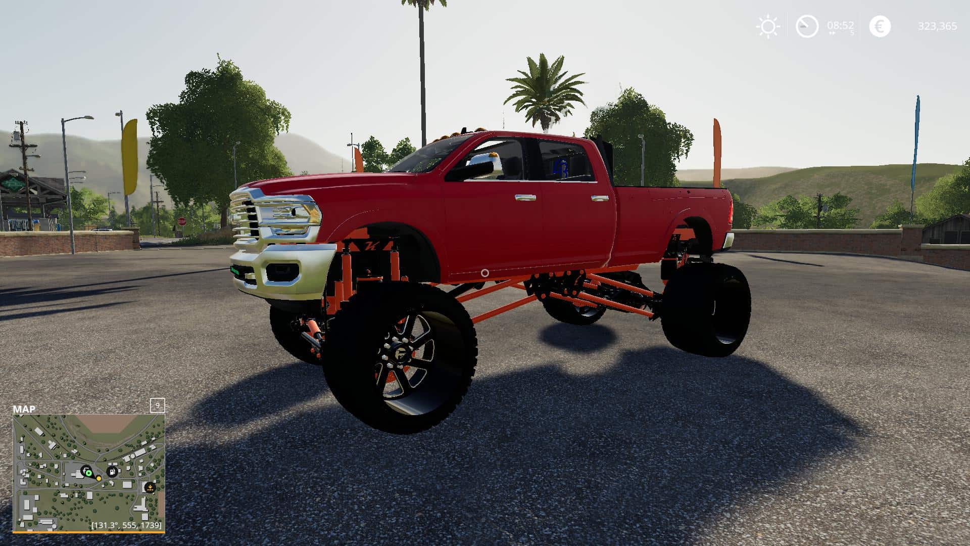 Sema truck Dodge ram v3.0 Mod Mod Download