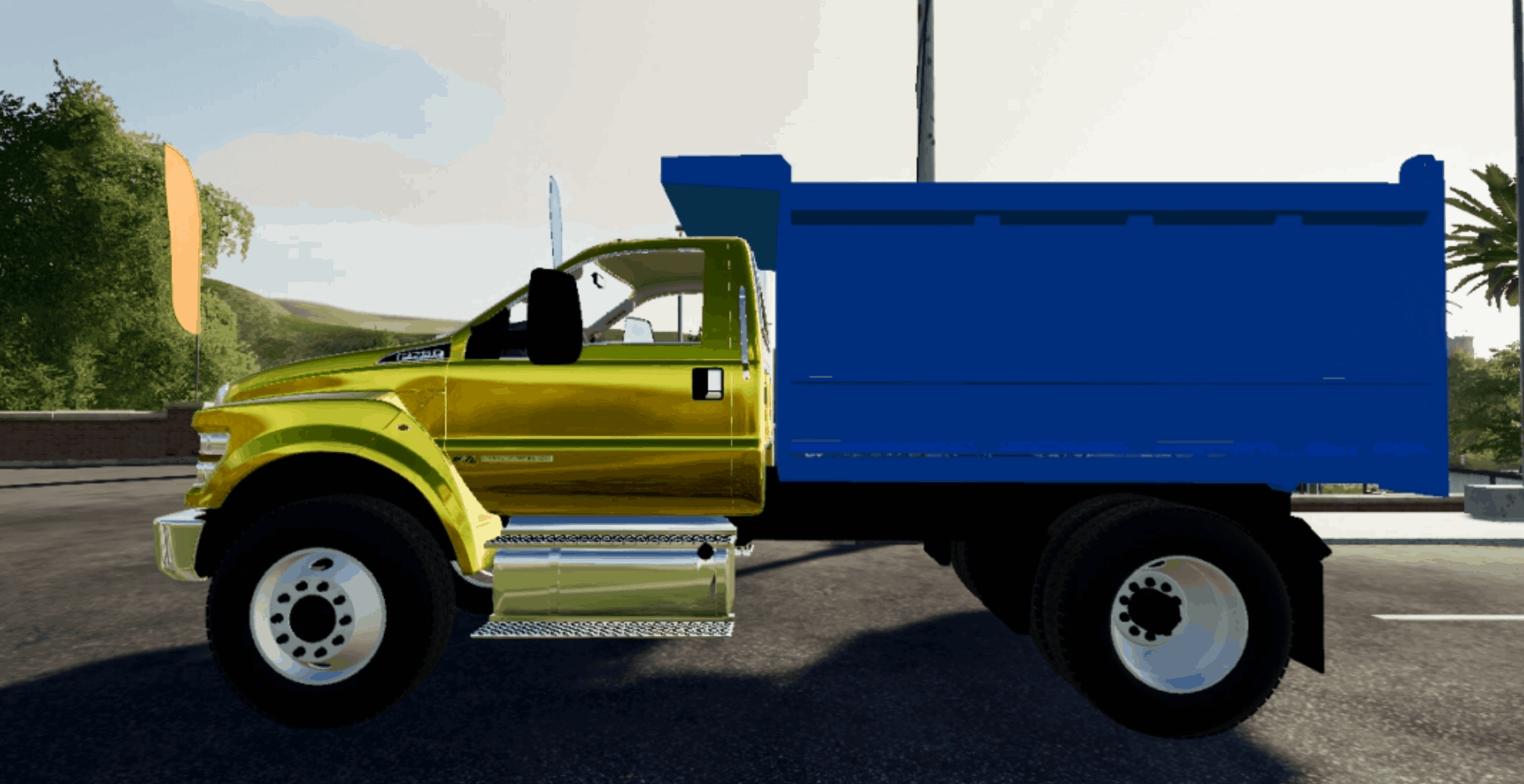 F750 DUMP TRUCK Mod Mod Download