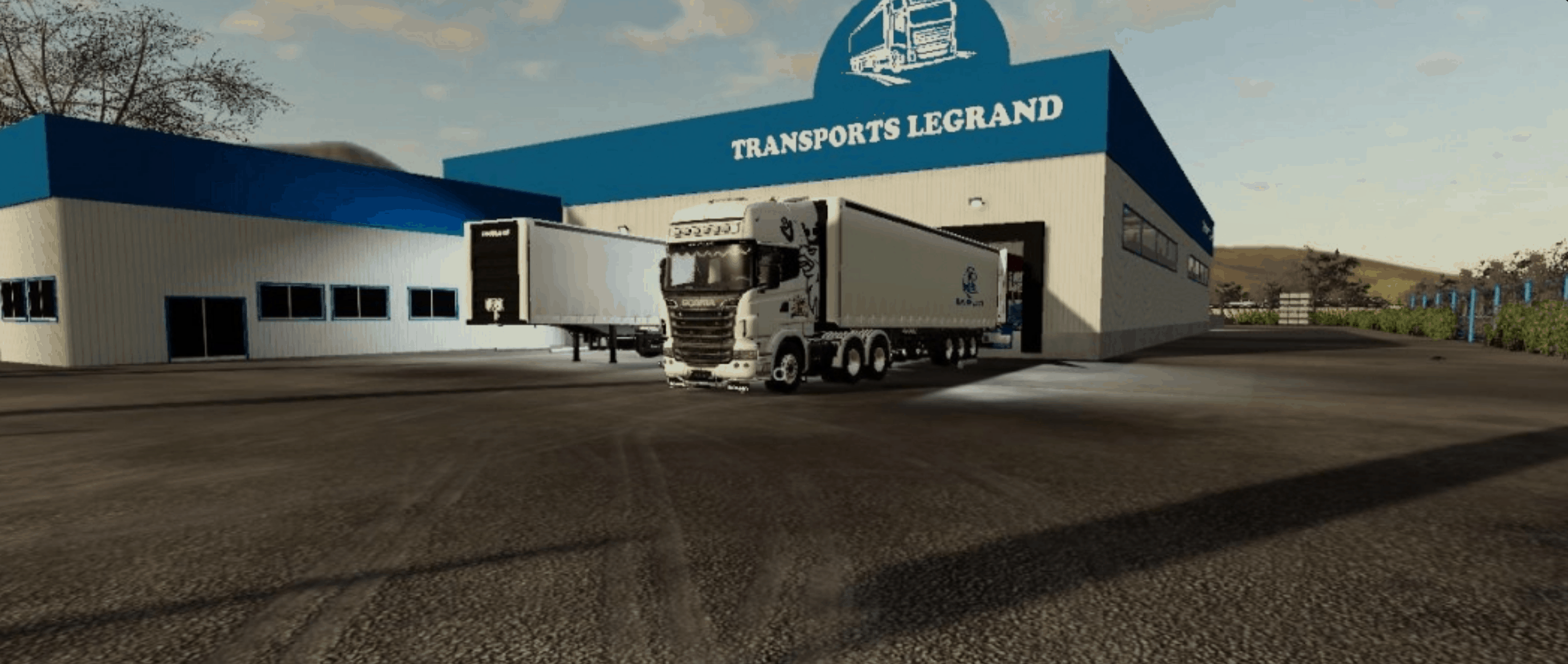 Trucking company dock Mod Mod Download