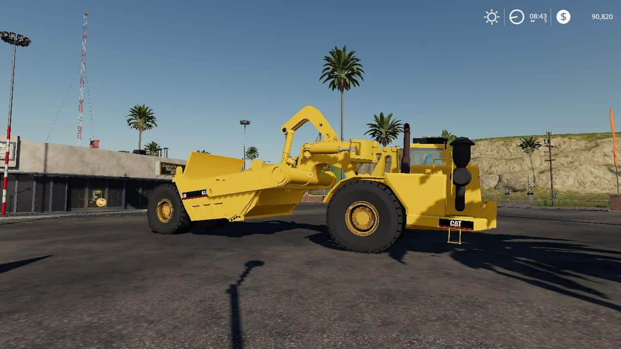 Cat 631D Wheel Tractor Scraper v1.0 Mod Mod Download