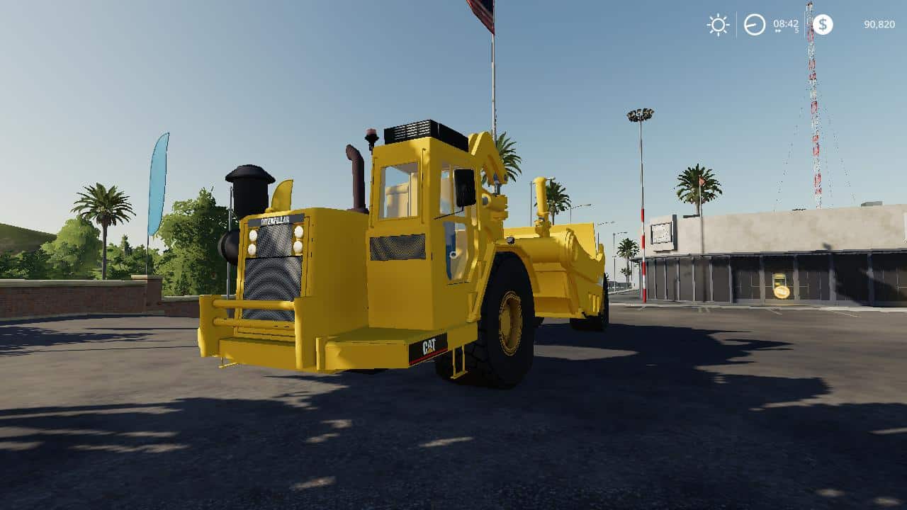 Cat 631D Wheel Tractor Scraper v1.0 Mod Mod Download