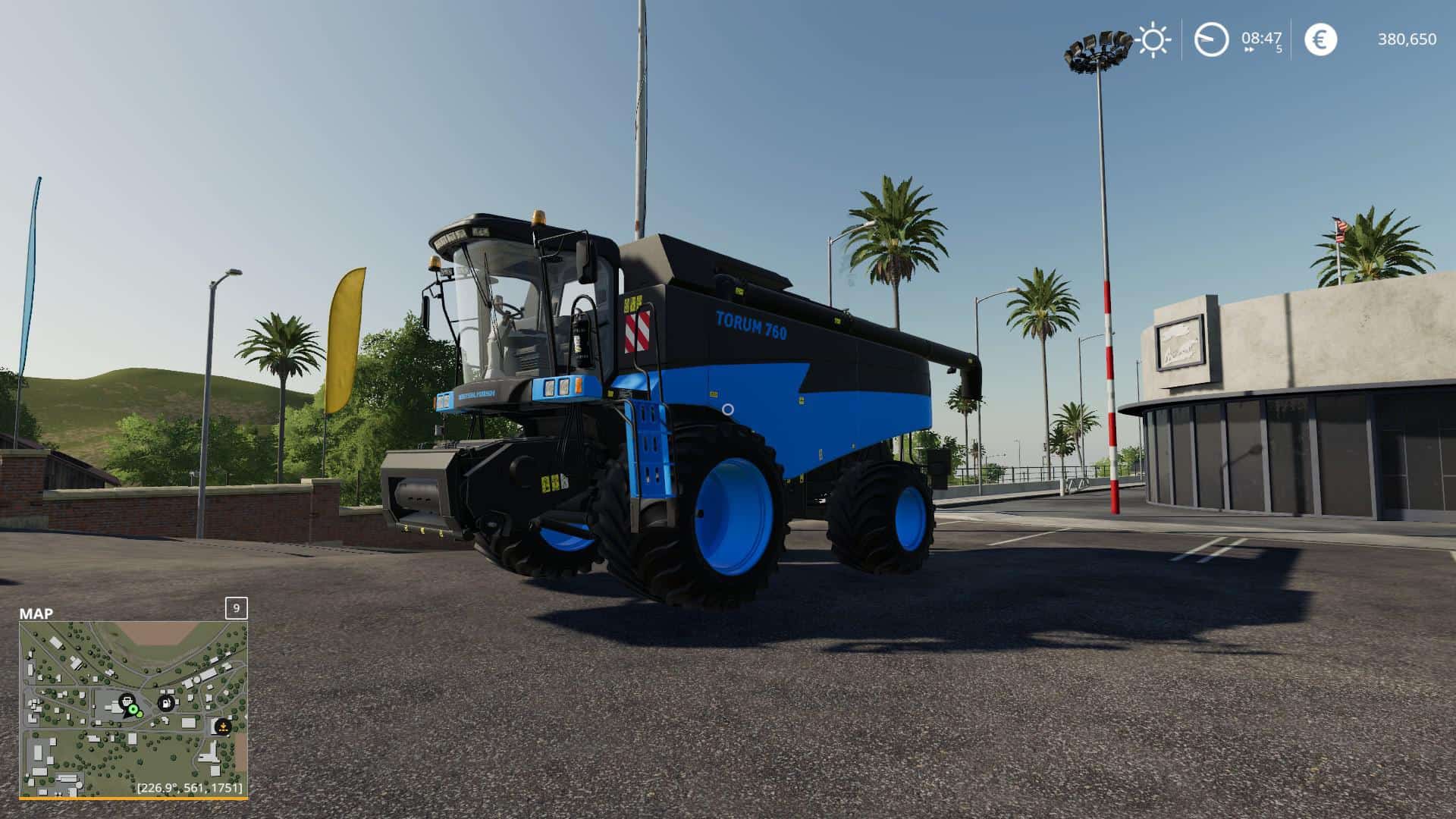 Rostelmash Torum 760 Blue v3.0 Mod Mod Download