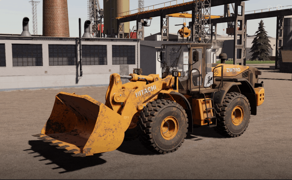 Hitachi ZW-310 Wheel Loader v1.0 Mod Mod Download