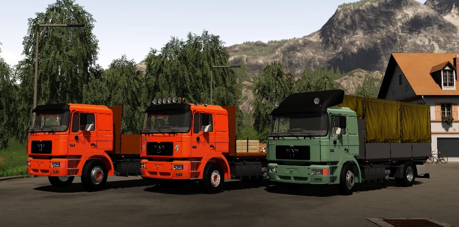 Man F2000 SideDoors v2.0 Mod Mod Download