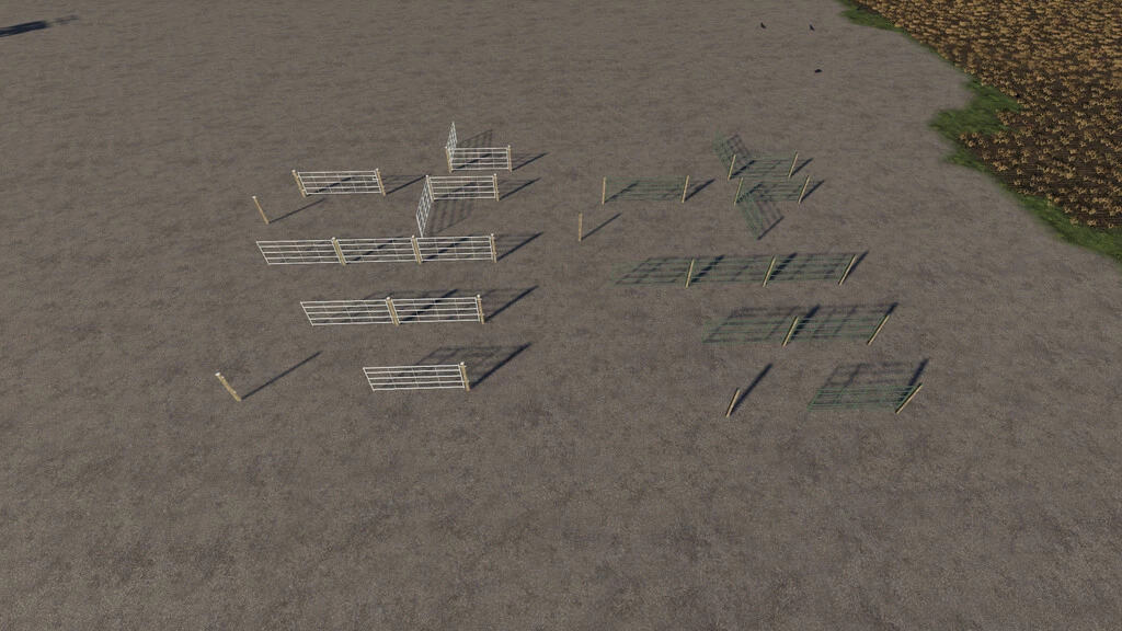 Placeable Pasture Gate And Fences v1.0 Mod Mod Download