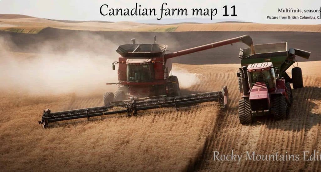 Canadian Farm Map v11.1 Rocky Mod Mod Download