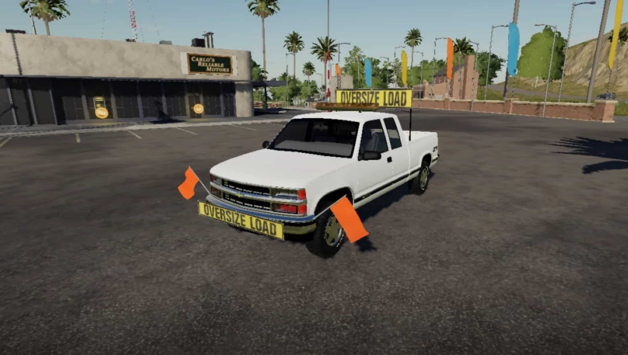Chevy 1500 Oversize Load/Pilot Car v1.0.0.0 Mod Mod Download