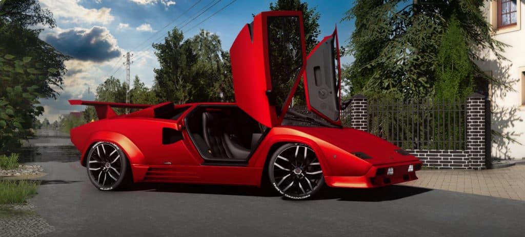 Lamborghini Countach 1988 v0.9.9.b Mod Mod Download