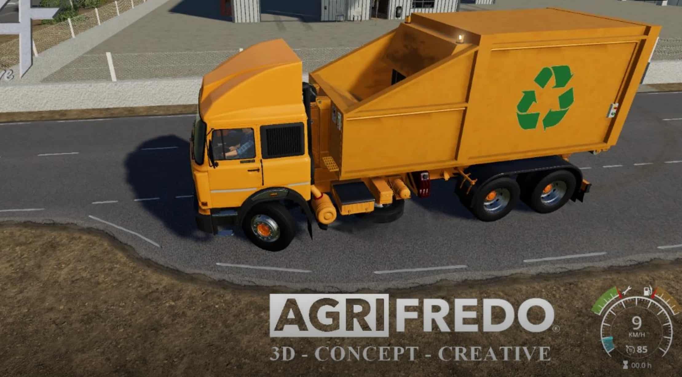 Compactor trailer v1.0.0.0 Mod Mod Download