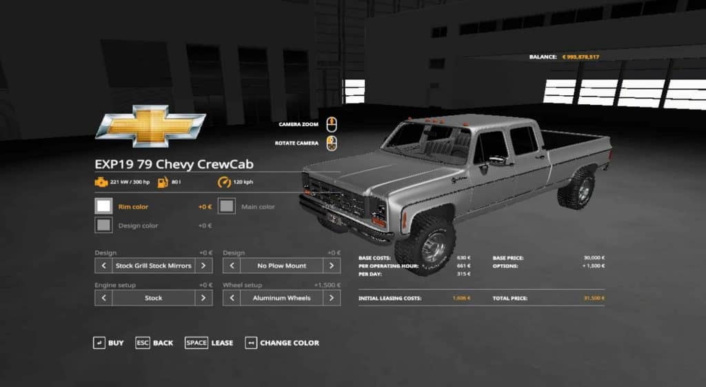 1979 CHEVROLET SILVERADO SLAMMED AND REGULAR PACK v1.0 Mod Mod Download