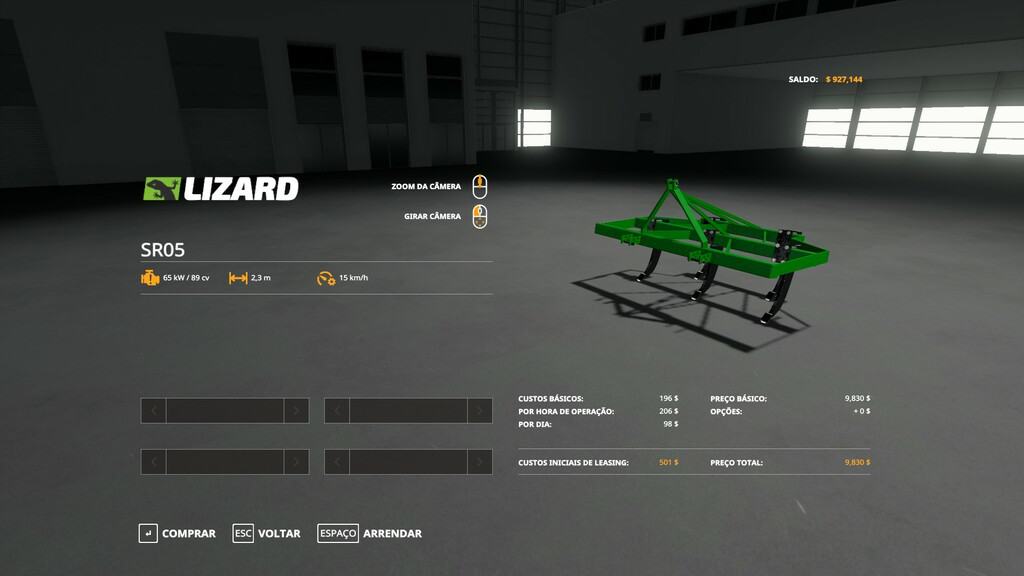 Lizard SR Series 1.0.0.0 - FS19 Mod Download