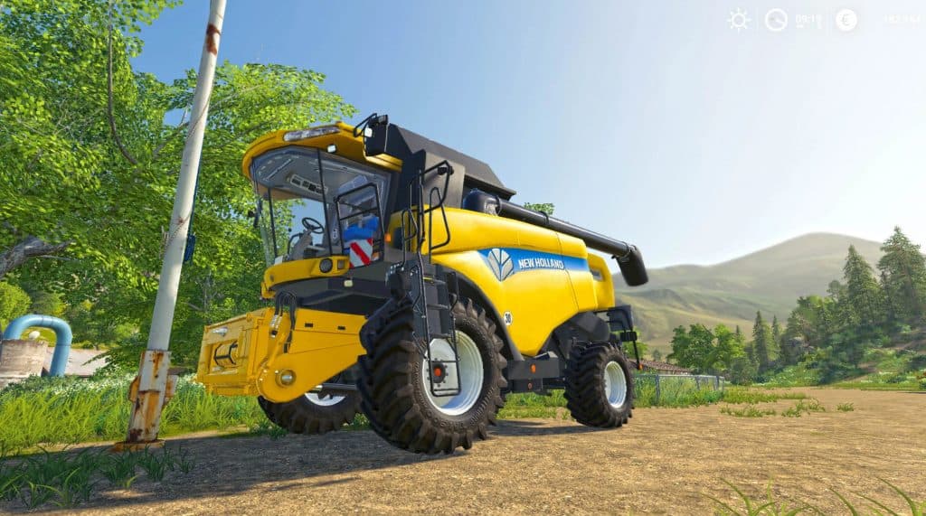 NEW HOLLAND CX 8080 v1.0.0.0 - FS19 Mod Download