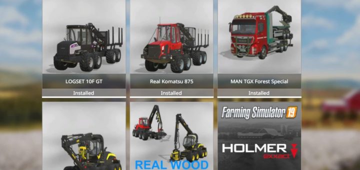 Farming Simulator 19 Forestry mods | FS19 Forestry mods download