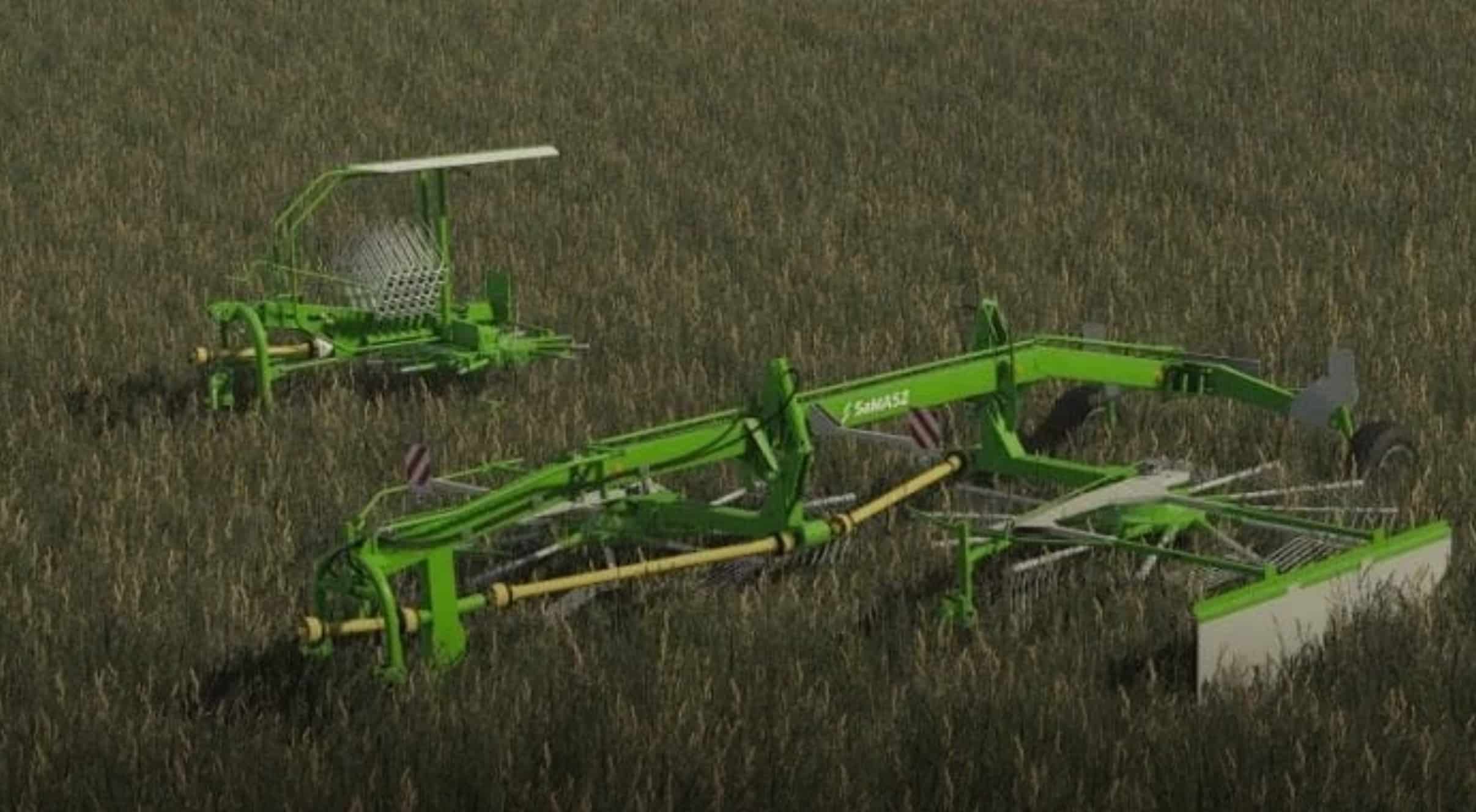 SAMASZ RAKE PACK v1.0.0.0 - FS19 Mod Download