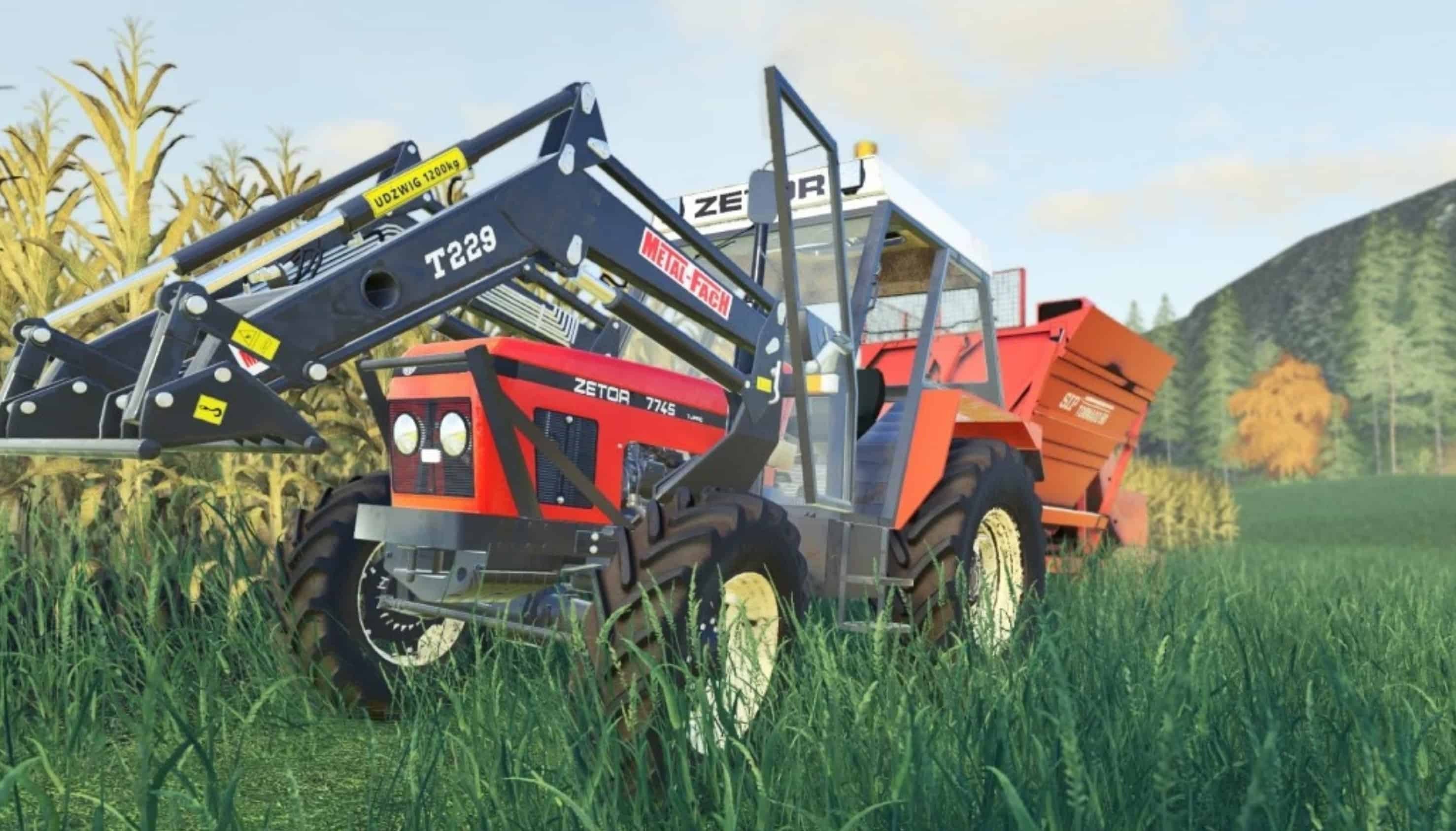 Zetor 6245-7745 Vlad Series v1.0 Mod Mod Download