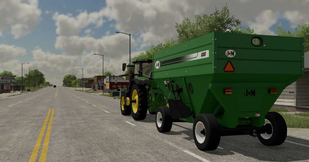 J&M 680 Gravity Wagon - FS22 Mod Download