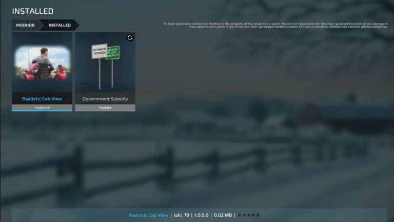 Realistic Cab View v1.0.0.0 - FS22 Mod Download