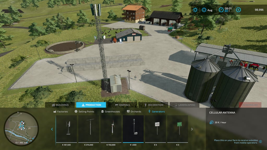 Cellular Antenna 1.0.0.0 - FS22 Mod Download